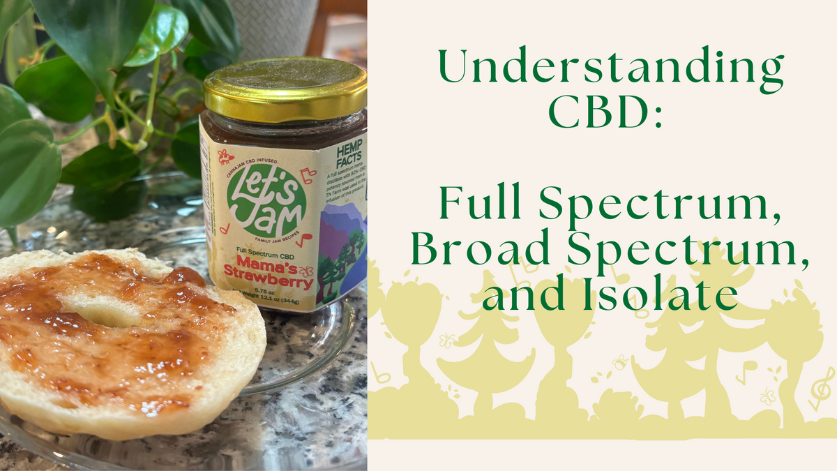 Understanding CBD: Full Spectrum, Broad Spectrum, and Isolate – Let's Jam